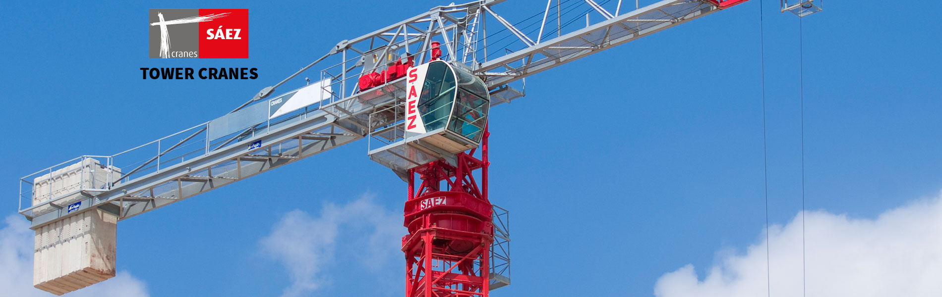 TOWER CRANES | SAEZ, ALIMAK-HEK HOISTS AND PLATFORMS